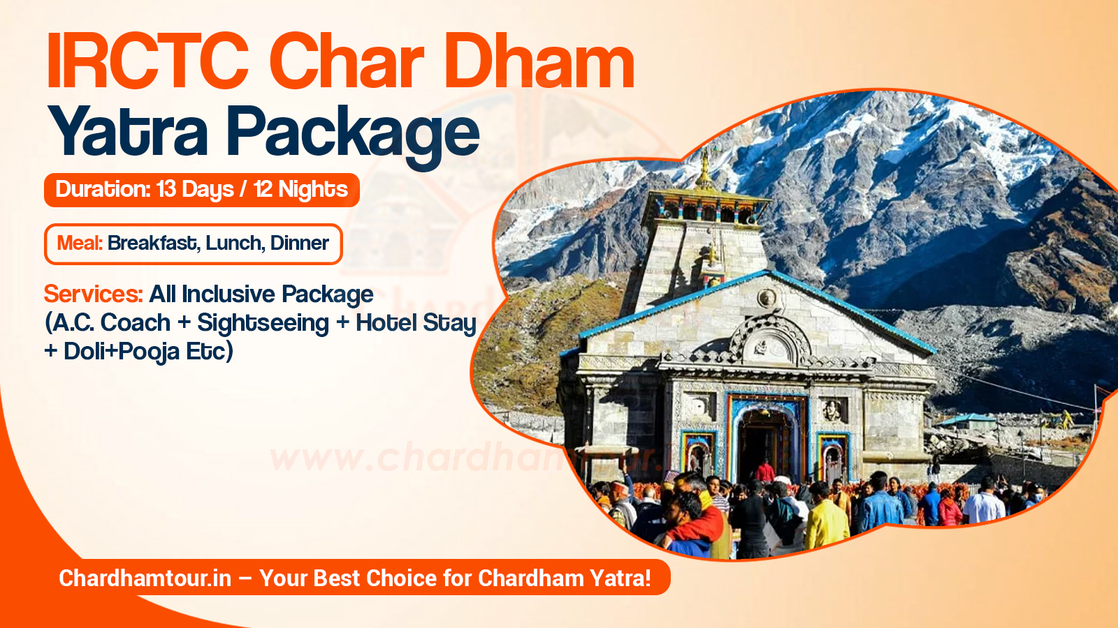 IRCTC Char Dham Yatra Package 2026